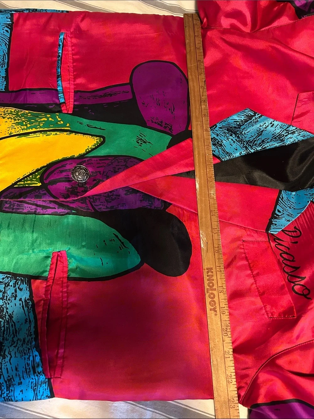 Vintage | Jackets & Coats | Vintage 8s Picasso Rainbow Blazer Jacket ...